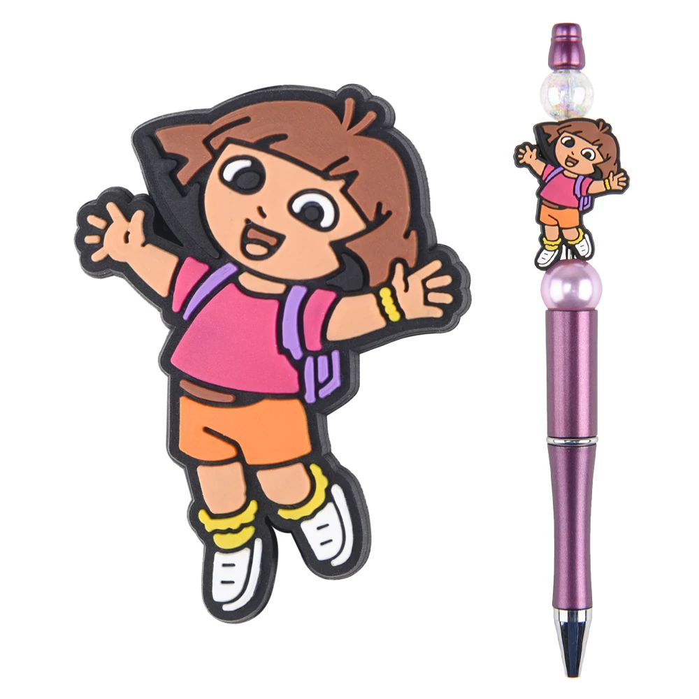 Dora The Explorer Focal Bead – Twinkletoes Glitter and More