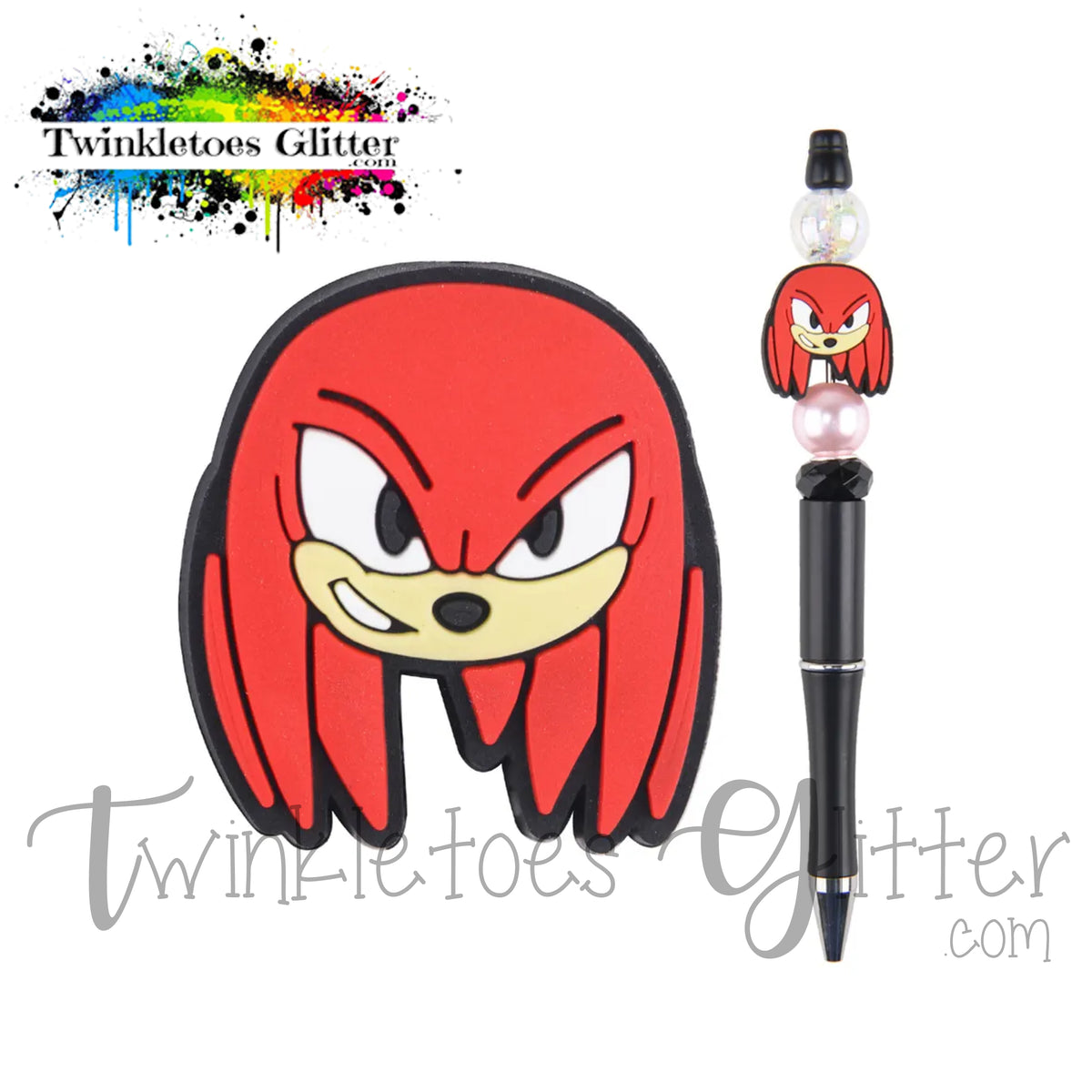 Knuckles Focal Bead – Twinkletoes Glitter and More