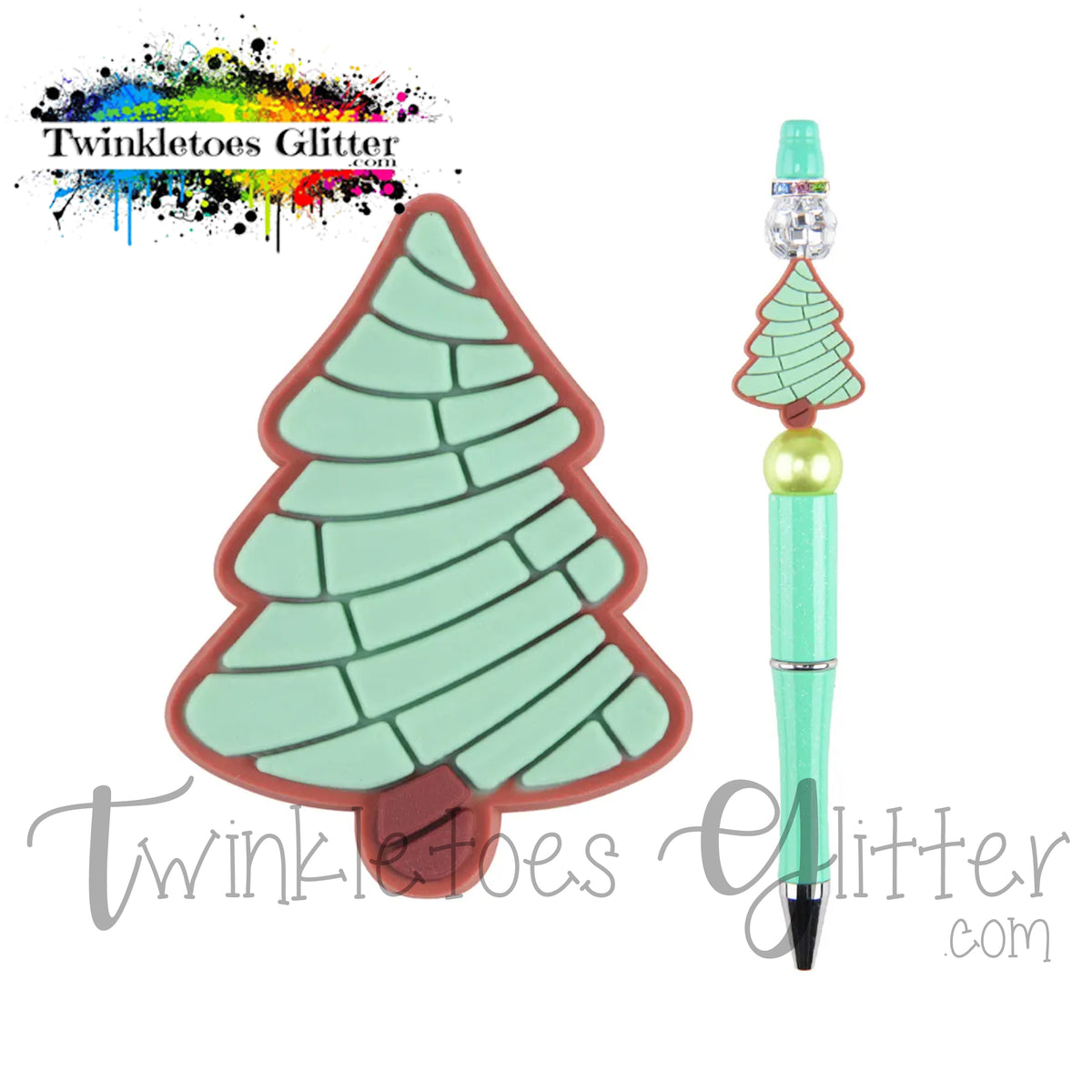 Concha Tree Focal Bead – Twinkletoes Glitter and More