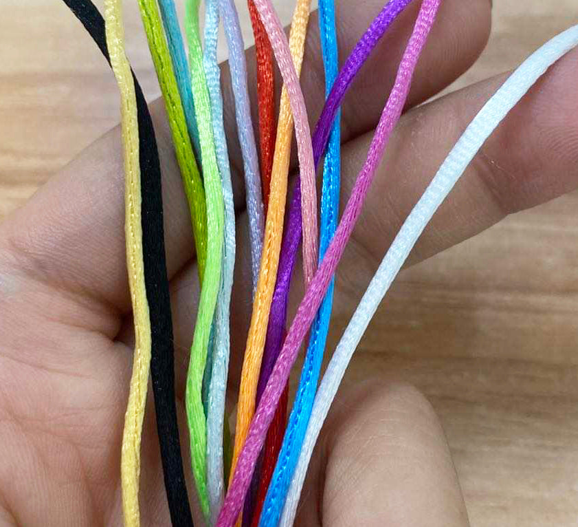 2mm Nylon Cording ~ 14 Color Bundle – Twinkletoes Glitter and More
